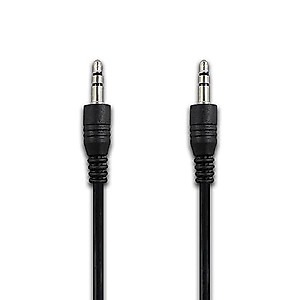 Marg 5ft Black Premium 3.5mm Audio Cable fits for Bose Wave Radio AWR131 AWRCC1 AWR1B2 Music System II III 4