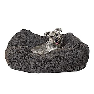 K&H Pet Products Cuddle Cube Pet Bed Gray Small 24 X 24 Inches