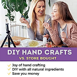 HUNNYBEE Beeswax Pellets 1LB, 100% Organic Bees Wax for DIY Candles, Skin, Body Cream, Face, and Hair Care, Lotions Deodorant, Lip Balm and Soap Making