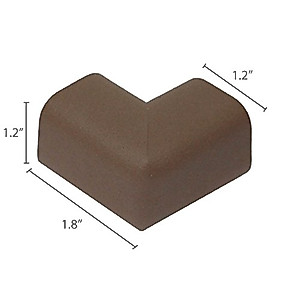 KidKusion Table Cushion | Made in USA | 12 Feet + 4 Corners | Off White | Baby Proof Furniture Edge and Corner Guards