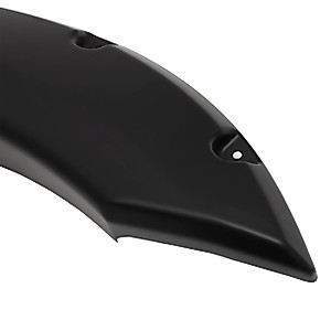 ECCPP PP Black Smooth Fender Flares For 1999-2007 For Ford For F250 For F350 Super Duty With Rubber Edge Trim Hardware Kit Automotive Exterior Accessories