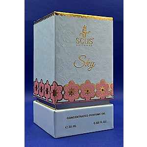 SCUS Perfumes Sky Fragrance for Men & Women Woody Earthy Concentrated Perfume oil Long Lasting Fragrance Non-Alcoholic