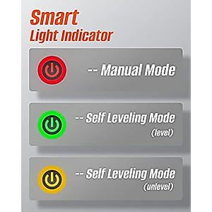 50 ft. Red Self-Leveling Cross Line Laser Level with Mode Lock for Indoor Use - Protective Carrying Pouch & Batteries Included