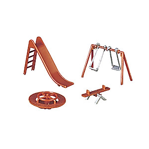 Bachmann Trains - Scenery Accessories - PLAYGROUND EQUIPMENT - HO Scale