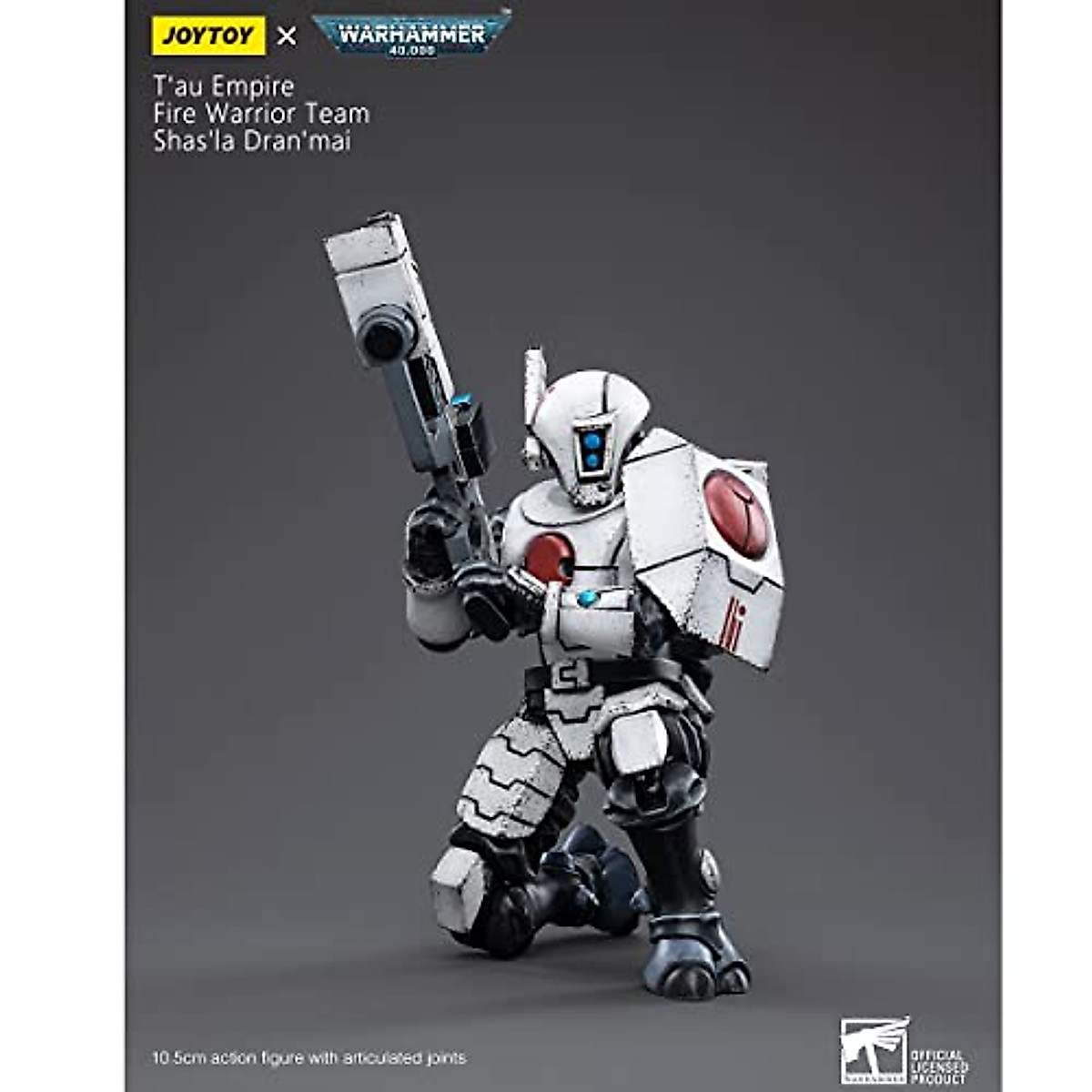 JOYTOY 1/18 Action Figures Warhammer 40k Mecha Joy Toy Model Toys T'au Empire Fire Warrior Team-D