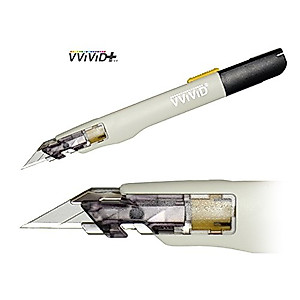 VViViD Premium Retractable Precision Balanced Arts & Crafts Mat Cutter Knife (2 units)
