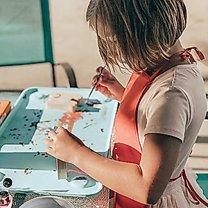 Splattmat Large Premium Silicone Kids Suctioned Placemat, New Sensory Montessori Inspired Food, Snack, Travel, & Arts & Crafts mat