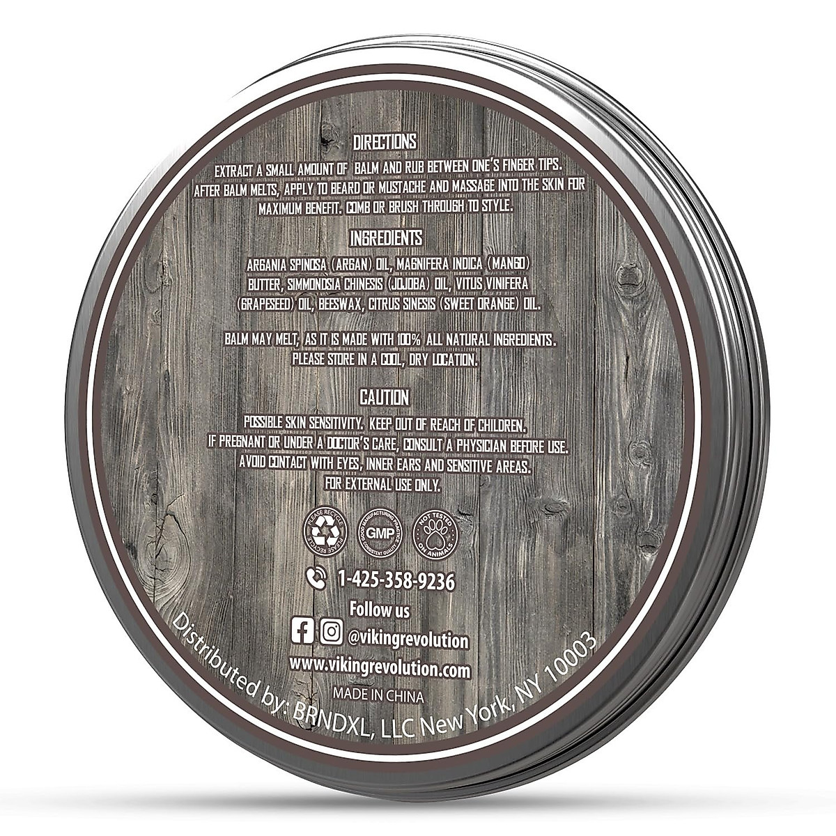 Beard Growth Kit - Oil, Balm, Serum, Derma Roller & Wooden Comb for Beard & Mustache Growth