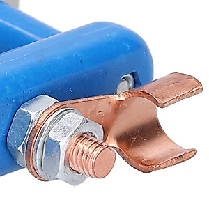 Magnetic Welding Support Clamp Blue Sturdy Strong Suction Convenient Operation Welding Magnet Head