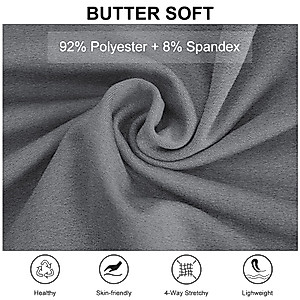 DIBAOLONG Womens Yoga Sweatpants Loose Workout Joggers Pants Comfy Lounge Pants with Pockets Light Gray S