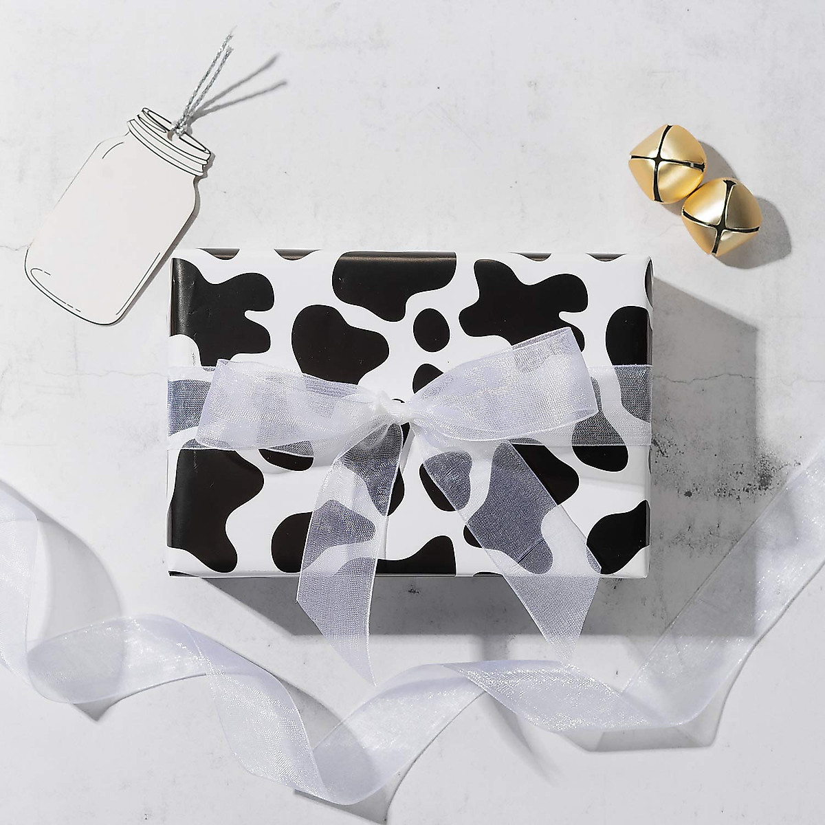 WRAPAHOLIC Wrapping Paper Sheet - Animal Prints for Birthday, Holiday, Party, Baby Shower - 1 Roll Contains 6 Sheets - 17.5 inch X 39.3 inch Per Sheet