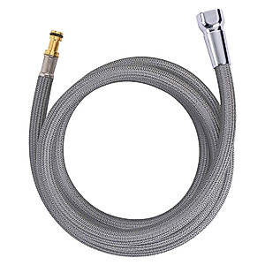 150259 Pull Down Hose Kit For Moen Faucet Replacement Part 150259 Hose, Moen Kitchen Faucet Replacement Part 187108, Reflex Moen Pull Down Hose, 68" Quick Connect Hose, Upgraded Ver.