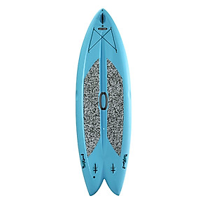 Lifetime Freestyle Hard Shell Paddleboard with Paddle, 9'8"/X-Large, Glacier Blue