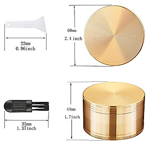 Spice Grinder 2.4 in (Gold)