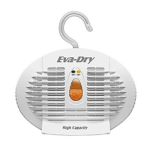 Eva-Dry E-500 5-pack Wireless, Portable & Powerful Mini Dehumidifier. Energy Efficient, Renewable Moisture Absorber. Perfect for Closets, Pantries, Boat’s, Kegerator & Storage.