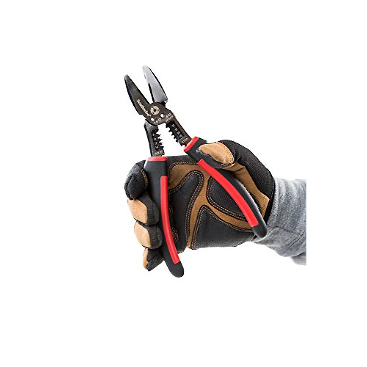 Southwire MPSCP 6-in-1 Multi-Tool Side Cutting Plier, Multifunctional, Ideal For Stripping 8-14 AWG Solid Wire And 10-16 Stranded Wire