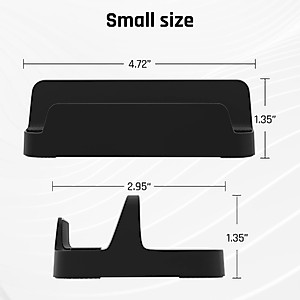 RHOTALL Stand Dock for Steam Deck with Silicone Non-Slip Pad, Stand Base Compatible with Steam Deck, Switch Standard Edition and Switch OLED with 6 Thumb Caps