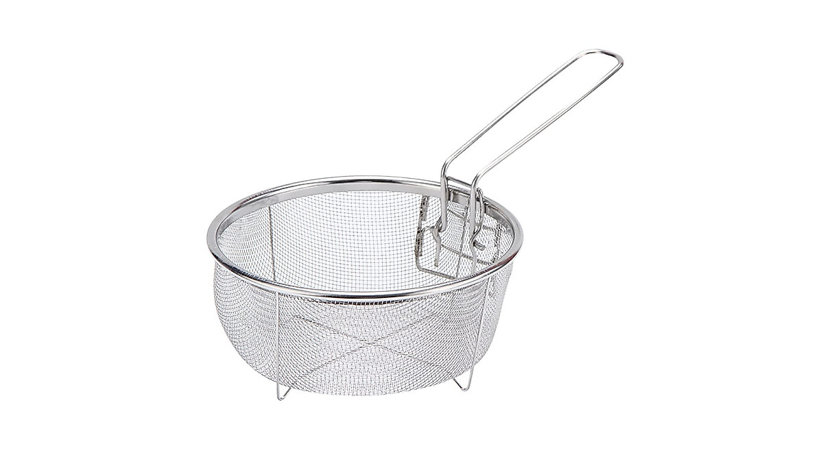 Stainless Steel Deep Fry Basket – 9-Inch Multipurpose Kitchen Tool