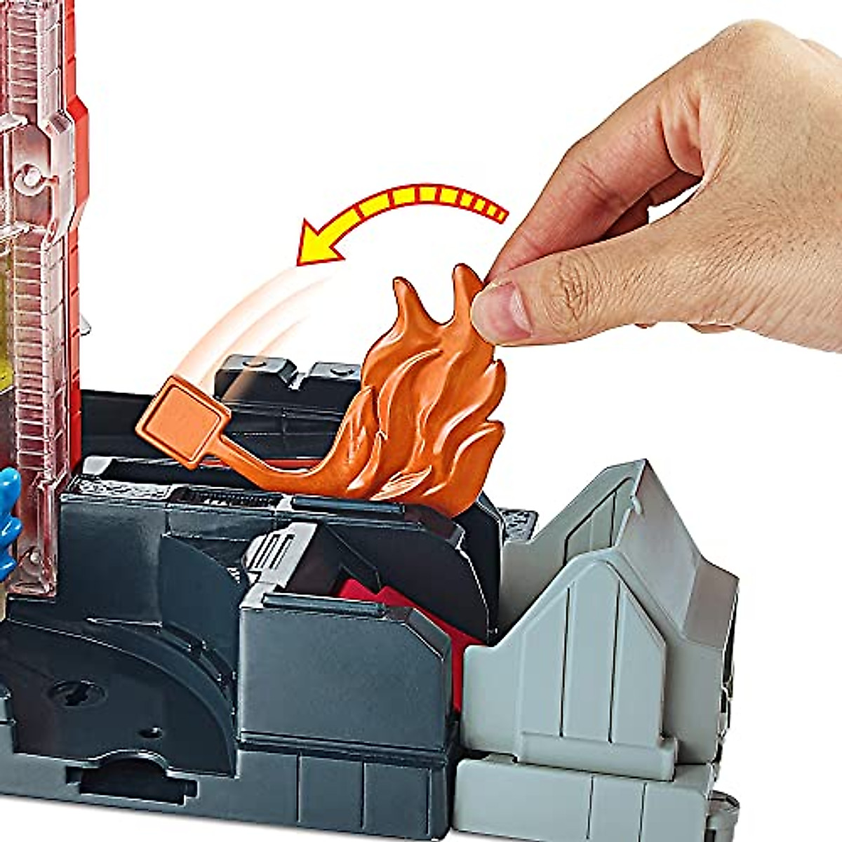 Hot Wheels City Super City Fire House Rescue Play Set Themed Play Set Connection System Ages 3 Years to 8