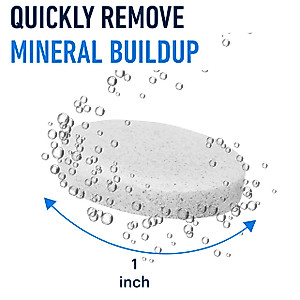 Essential Values Coffee Cleaner Descaling Tablets - 12 Count Descaler Coffee Machine - For Jura, Miele, Bosch, Tassimo Espresso Machines and Miele Steam Ovens