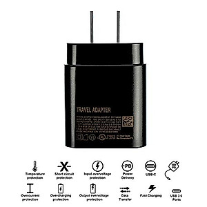 25W Super Fast Type C Charger + Cable Compatible with Samsung Galaxy S22 Ultra Charger, Samsung Charger Type C, Samsung Fast Charger, Type C Charging Block, Wall S21 USB C Fast Charger…