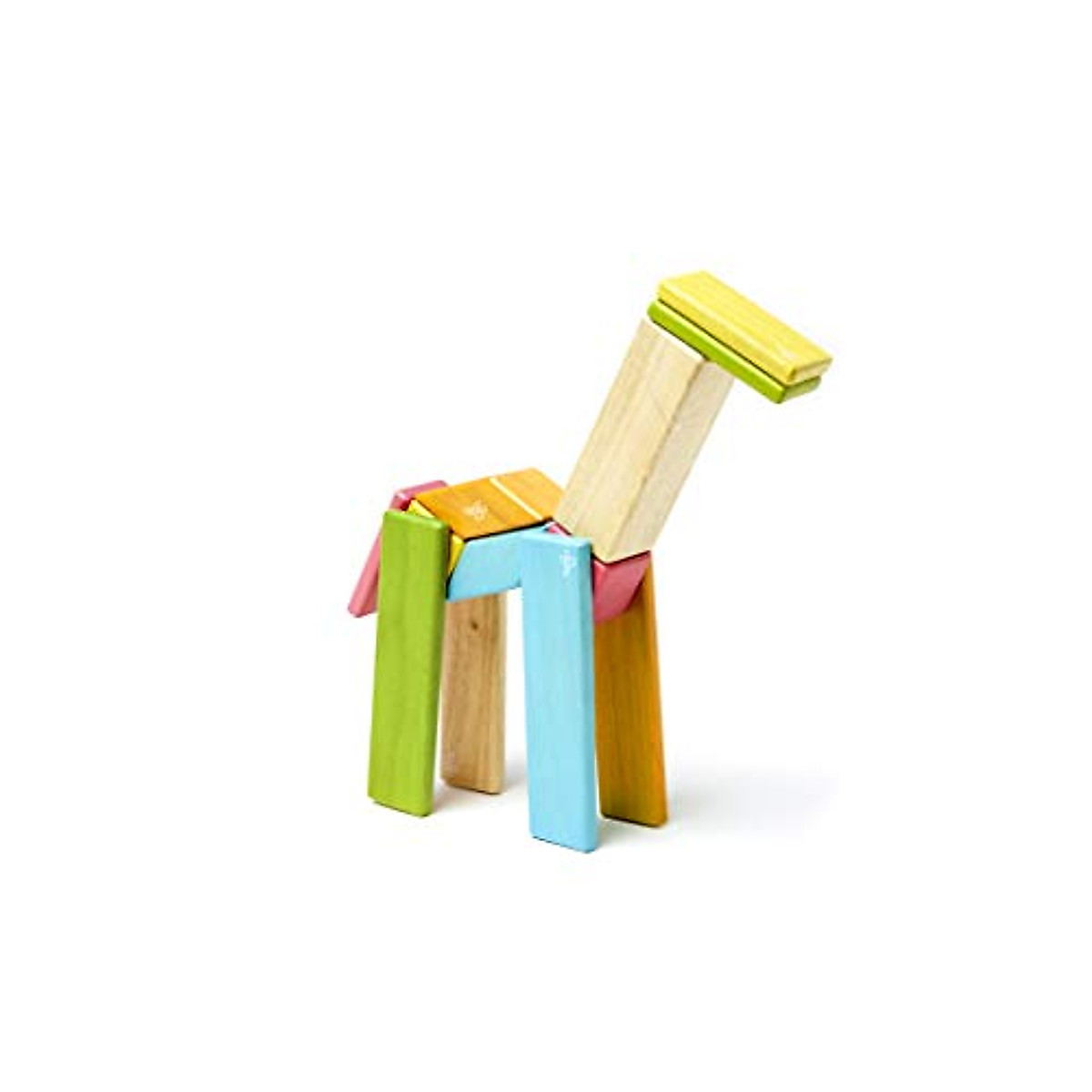 Tegu 14 Piece Magnetic Wooden Block Set in Tints