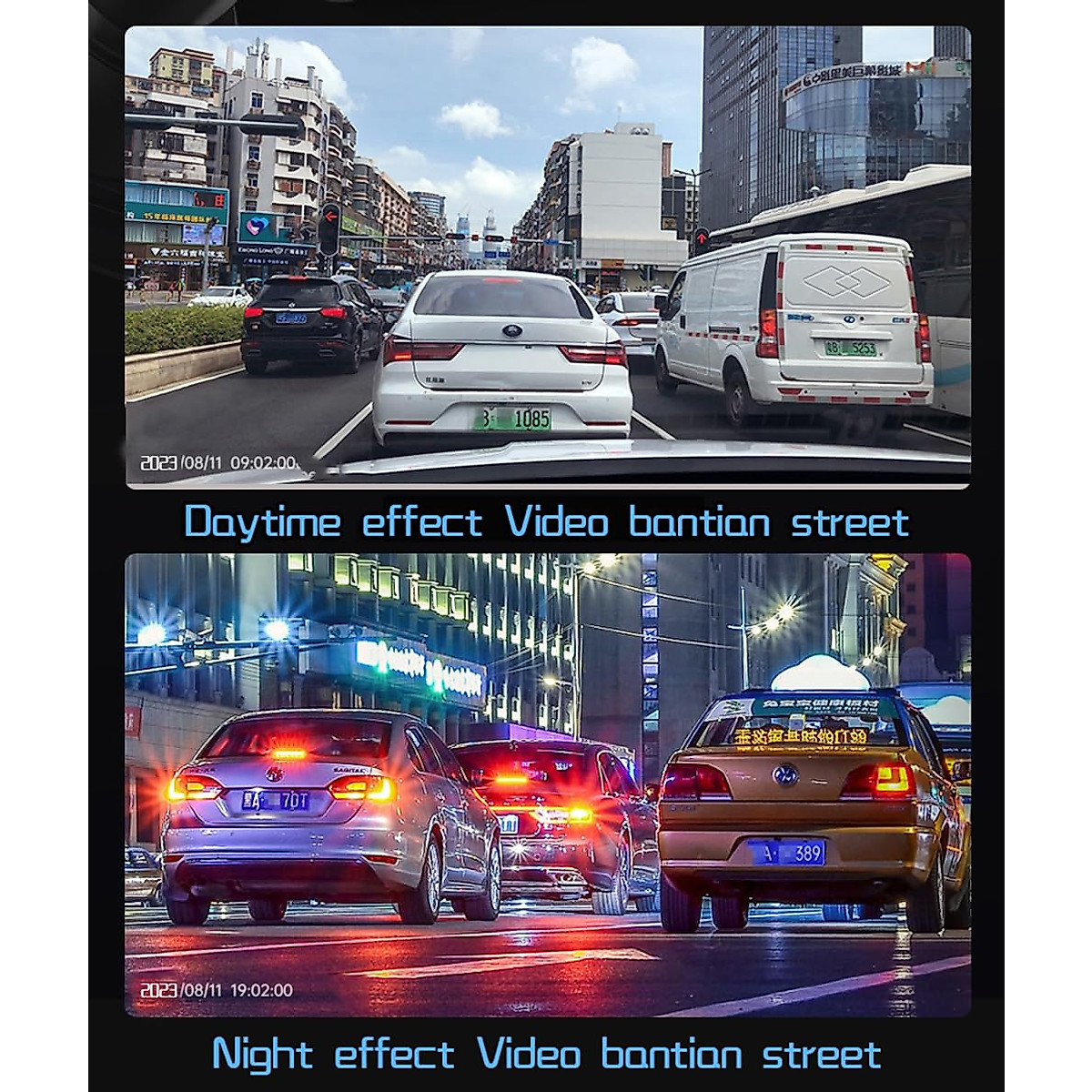 Streaming Media Rearview Mirror Driving Recorder Large Screen HD Front and Rear Dual Recording 12-inch car Camera Parking Monitoring Parking Video car Video Recorder car Recorder