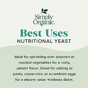 Simply Organic Nutritional Yeast, 1.32oz