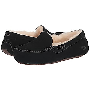 UGG Women's Ansley Slipper, Black, 10