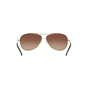 Ray-Ban RB3293 Metal Pilot Sunglasses, Gold/Dark Brown Gradient, 63 mm