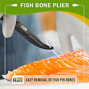 Fish Bone Pliers/Tweezers Stainless Steel – Fish Deboning Tools for All Kind of Fish.