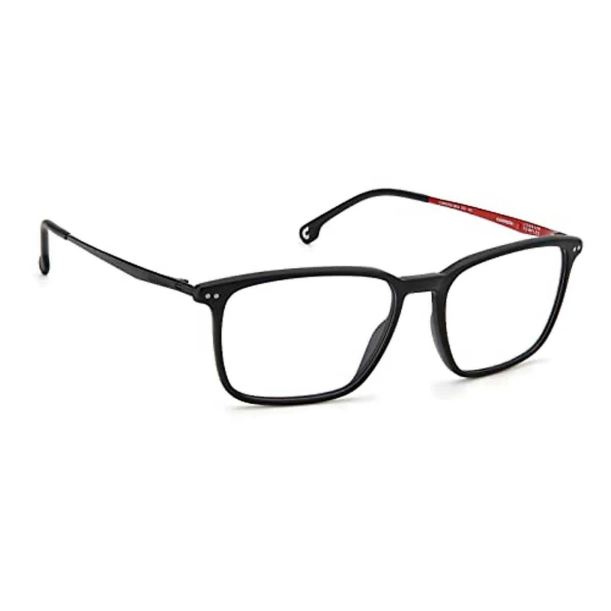 Carrera Men's 8859 Rectangular Prescription Eyewear Frames, Matte Black, 56mm, 17mm