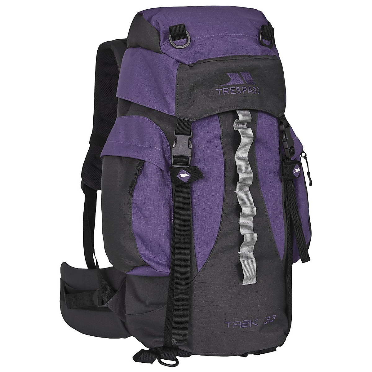 Trespass Trek 33 Rucksack/Backpack (33 Liters) (One Size) (Electric Blue)