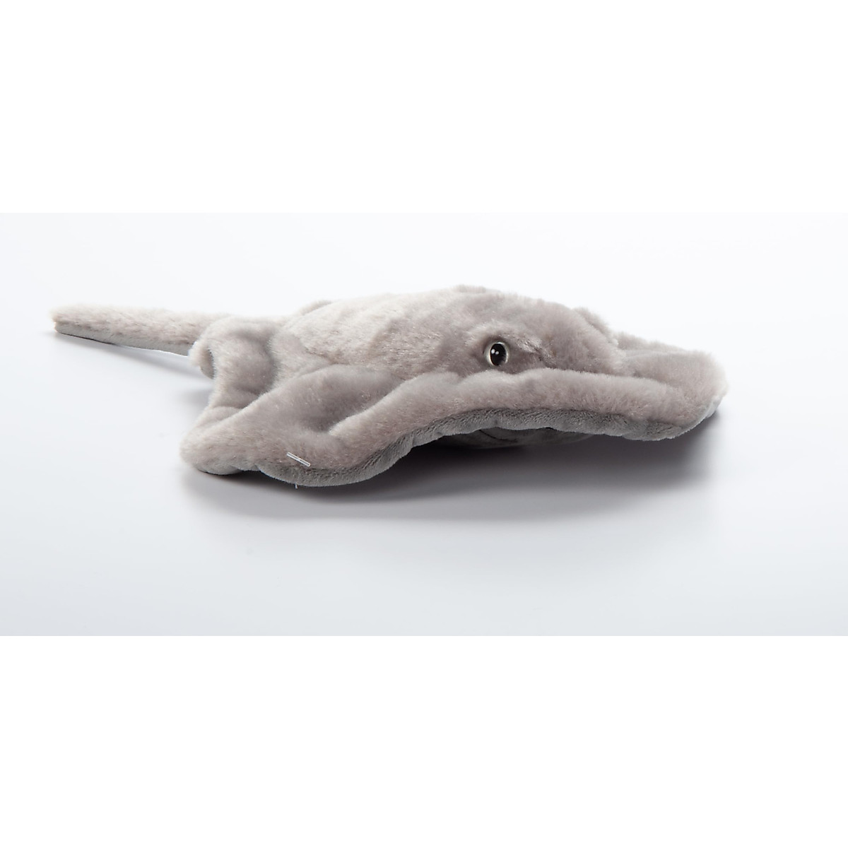 The Petting Zoo Stingray Stuffed Animal Plushie, Gifts for Kids, Wild Onez Ocean Animals, Stingray Plush Toy 15 inches from Tip of Tail to Head