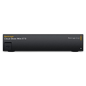 Blackmagic Design 8TB Cloud Store Mini (4 x 2TB) Bundle with Pearstone 6' HDMI Cable with Ethernet and 10-Pack Straps