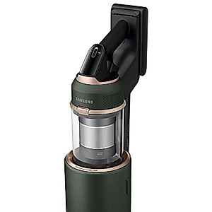 SAMSUNG BESPOKE Jet Cordless Stick Vacuum Cleaner with All In One Clean Station, Powerful Floor Cleaning for Carpet, Hardwood, Tile, Lightweight, HEPA Filtration, Woody Green