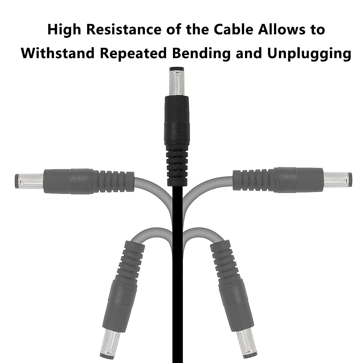 SinLoon USB 5V to DC 5.5mm x 2.1mm 12V Converter Step Up, Voltage Converter Power Cable, for Camera, Desk lamp, Speakers, Blue Tooth Headset, and Other 5V Devices.(1.6M/5.25FT