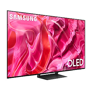 SAMSUNG 55-Inch Class OLED 4K S90C Series Quantum HDR, Dolby Atmos Object Tracking Sound Lite, Ultra Thin, Q-Symphony 3.0, Gaming Hub, Smart TV with Alexa Built-in (QN55S90C, 2023 Model) (Renewed)