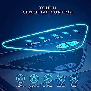 Ice Cube Makers Countertop, Self-Cleaning Function, Portable Electric Machine, 9 Pebble Ice Ready in 6 Mins, 26lbs 24Hrs with Ice Bags and Ice Scoop Basket for Home Bar Camping RV(Silver)