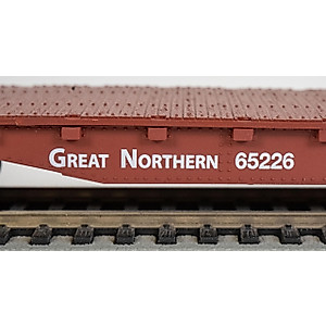 Bachmann Trains - 52' Flat Car - Great Northern #65226 - HO Scale