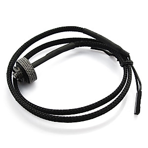 XSPC G1/4" Plug with 10k Sensor, Black Chrome
