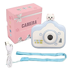 Zerodis Kids Camera Multi Mode Children Camera Filter USB Charging Cute Cartoon Mini Children Digital Camera with Lanyard Kids Camera Toddler Camera