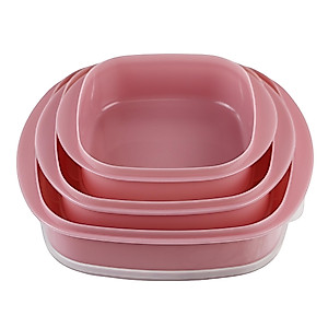 Calypso Basics 6-Piece Microwave Cookware Set, Pink