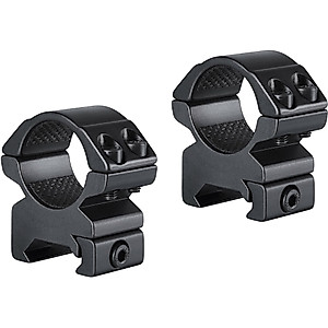 Hawke Sport Optics Vantage 3-9x40 AO Mil Dot Riflescope 14123 and Hawke 2-Pc Medium Weaver Rings Kit