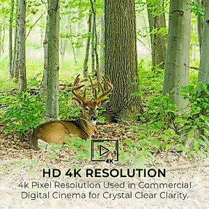 TACTACAM 5.0 Hunting Action Camera + Bow Stabilizer Mount and 64GB MicroSD Card