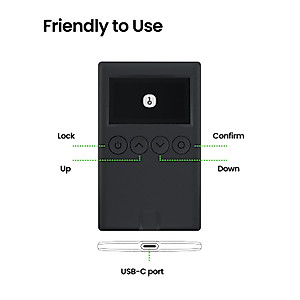 Open Source Crypto Wallet OneKey Classic 1S, Hardware Wallet w/Bluetooth & NFT Support, EAL 6+ Cold Storage, 100% Offline, Tamperproof, Stores Private Keys, Seeds & Crypto Assets BTC ETH...