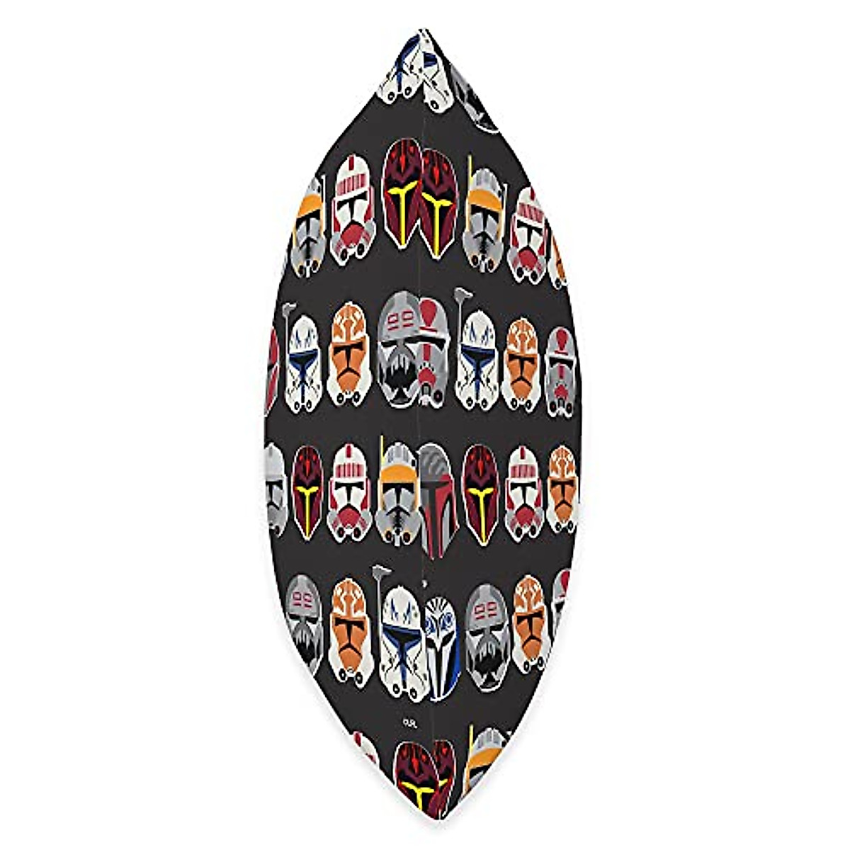 Star Wars The Clone Wars Trooper Helmet Pattern Throw Pillow