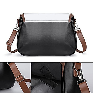 Women's Satchel Bag Rabbit Leather Satchel Crossbody Bag Shoulder Messenger Bag Handbags For Woman