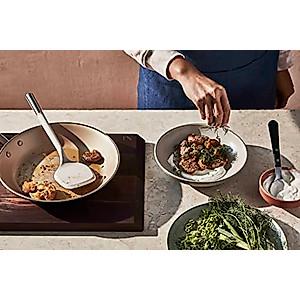 Material, The Soft-Edge Turner Spatula For Flipping, Folding, Mixing & Scraping, BPA-Free Silicone, Dishwasher-Safe, Terracotta