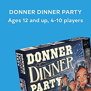 Chronicle Books Donner Dinner Party: A Rowdy Game of Frontier Cannibalism! (Weird Games for Parties, Wild West Frontier Game)